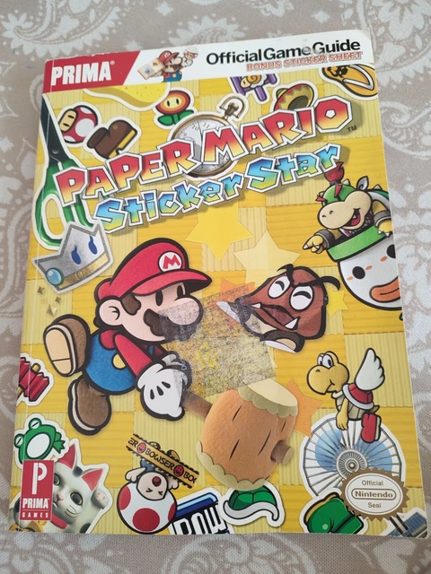 PAPER MARIO STICKER Star Prima Official Strategy Game Guide - 3DS £4.99 ...