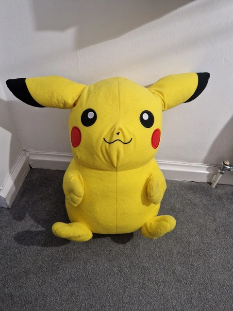 PIKACHU POKEMON PLUSH Toy Factory Large Jumbo £12.00 - PicClick UK