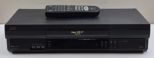 JVC HR-S2901U SUPER VHS ET S-VHS VCR Cassette Recorder VHS Player w/ Remote £82.31 - PicClick UK