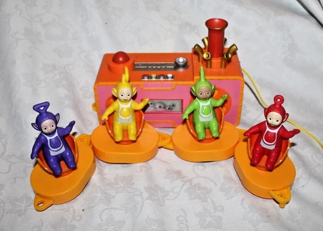 TELETUBBIES PULL ALONG Tubby Custard Machine Train With Light & Sounds ...