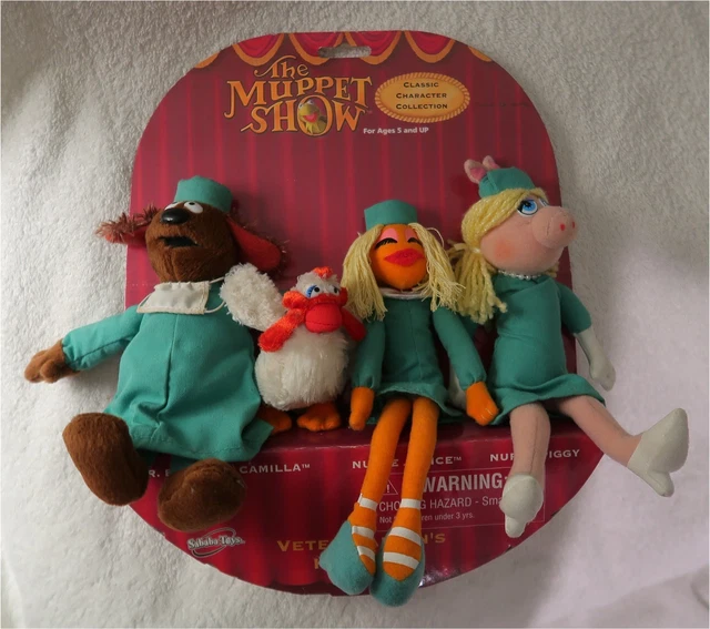 MUPPET SHOW Veterinarian's Hospital Soft Character Figure Set NEW ...