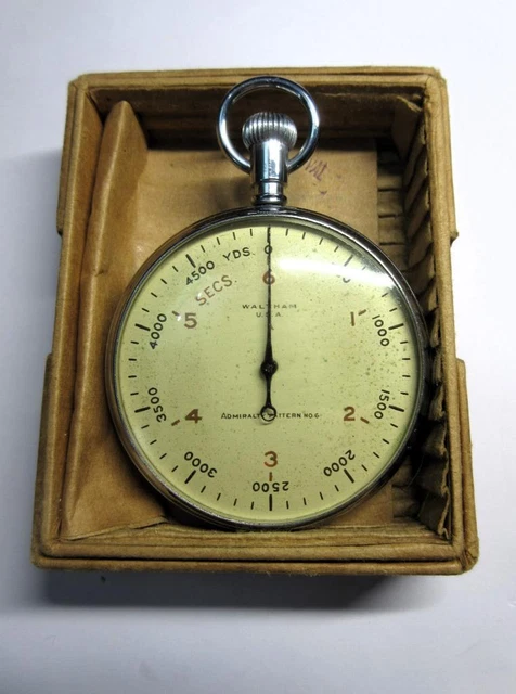 VINTAGE WW2 MILITARY US Navy Submarine STOPWATCH, TORPEDO TIMER by ...