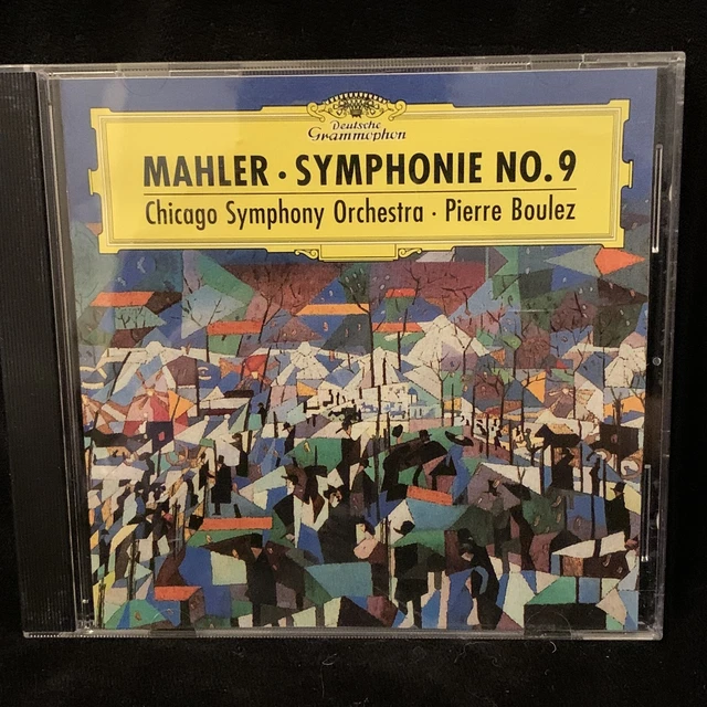 MAHLER SYMPHONY #9 - PIERRE BOULEZ - Chicago - DG CD 1998.. EUR 7,82 ...