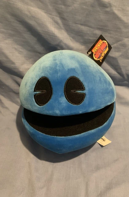 BANDAI NAMCO PAC-MAN Blue Battle Royale Chompionship Squishy Plush Soft ...