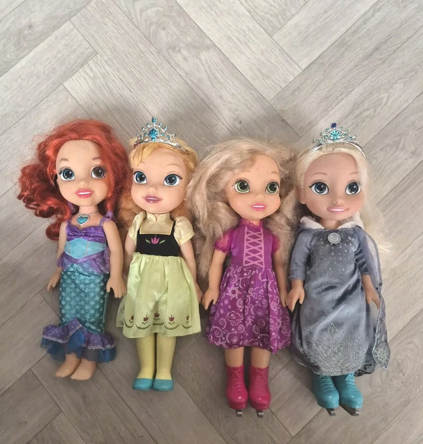 DISNEY ANIMATORS COLLECTION Frozen Princess Dolls Anna Elsa Doll ...