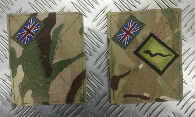 MTP BLANKING PATCHES with 101st Logistics Brigade TRF Genuine British Military £12.99 - PicClick UK