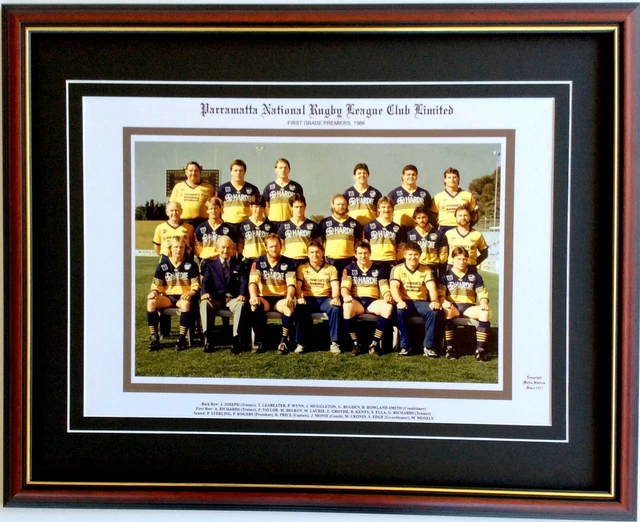 PARRAMATTA NATIONAL RUGBY League Football Club First Grade Premiers ...