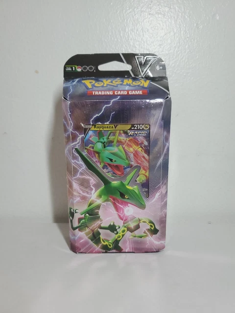 POKEMON TCG V Battle Deck: RAYQUAZA V Theme Deck - Nuovo sigillato in fabbrica EUR 0,89 ...