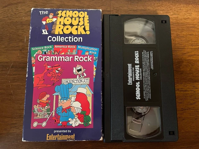 SCHOOL HOUSE ROCK Video Collection VHS 1995 Grammar Science Sampler £3. ...