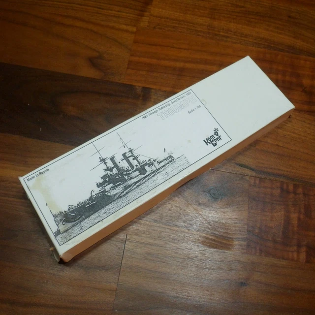 COMBRIG MODELS HMS Triumph 1903 Battleship 1:700 Scale Resin Model Kit ...