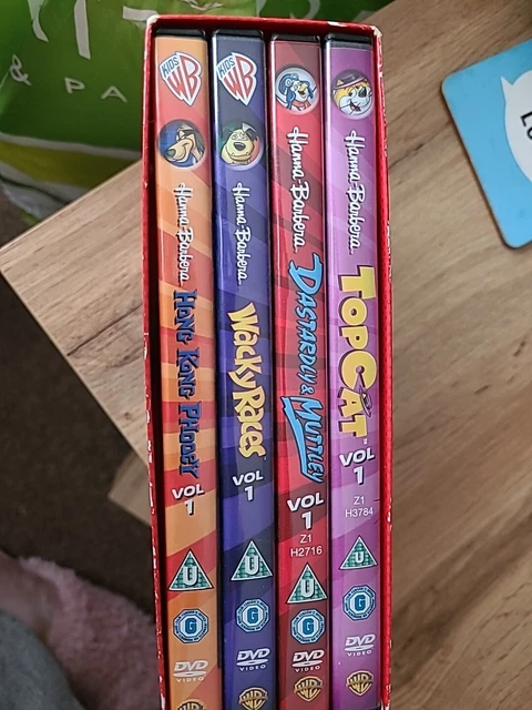 Hanna Barbera Collection [4 Pack] [dvd] Wacky Races Top Cat Hong