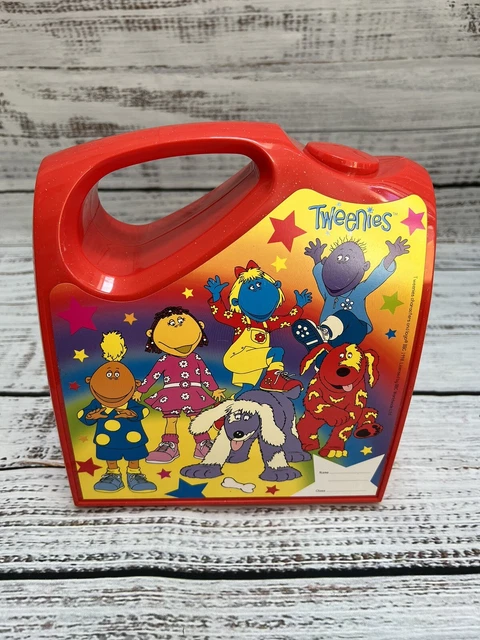 VINTAGE TWEENIES LUNCH Box RARE BBC 90s bella jake fizz milo plastic ...