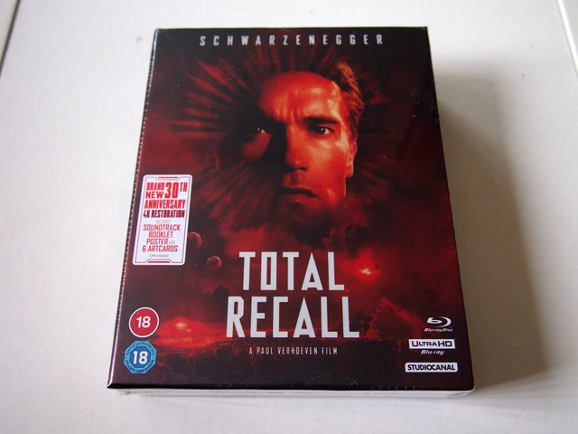 TOTAL RECALL 1990 30th Anniversary Collector's Edition 4K UHD + Blu-ray ...
