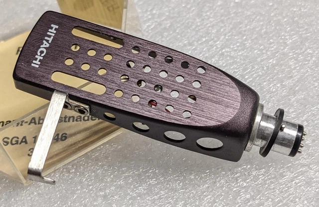 ORIGINAL HITACHI SME Headshell mit Bajonett-Anschluss mit Kabeln ...