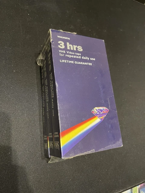 WOOLWORTHS VHS TAPES New Sealed £14.95 - PicClick UK