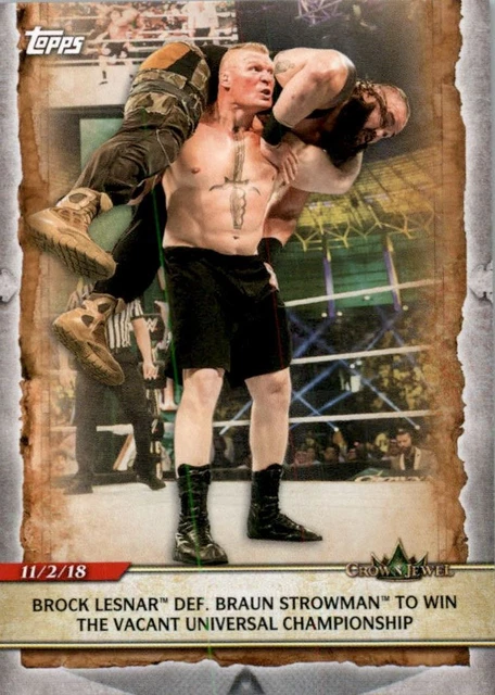 2020 WRESTLEMANIA BROCK Lesnar Def. Strowman to Win Universal ...