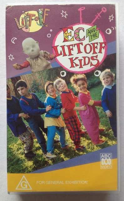 LIFT-OFF: EC AND The Lift Off Kids. VHS Video Tape ABC Kids TV Show ...