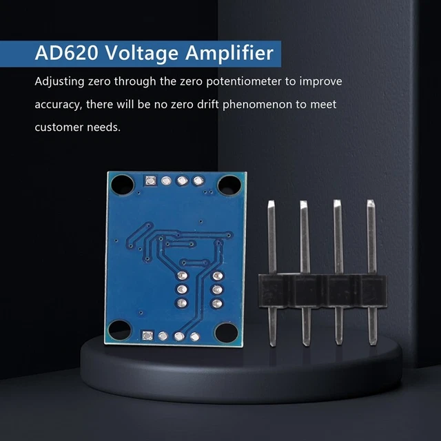 AD620 MICROVOLT MV Tensione Trasformatore Trasformatore 3-12V DC ...