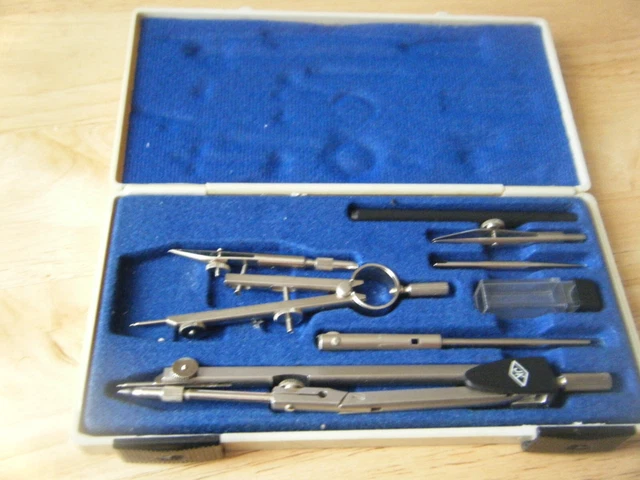 VINTAGE JAKAR TECHNICAL Drawing Instruments set - 500-A/S (1031) £8.99 ...