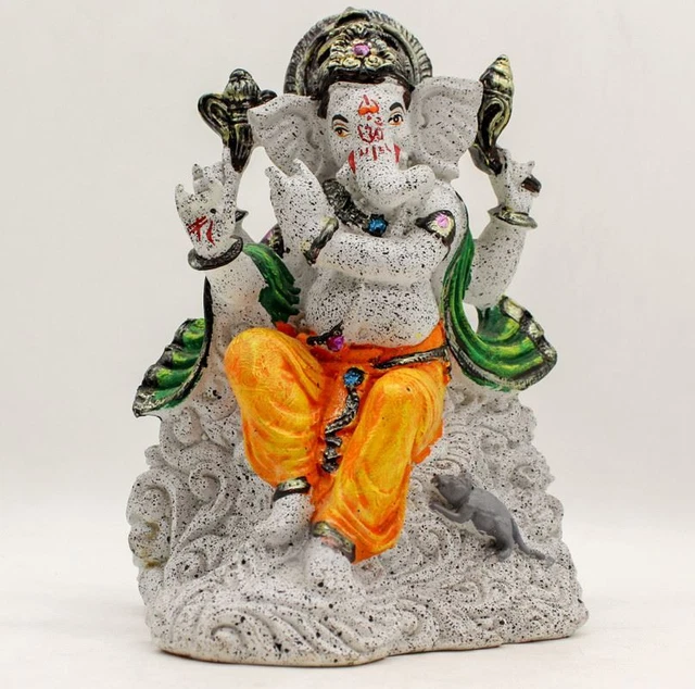 HINDU GOD GANESH Modern Ganesha Statue &Ganpati Idol For Home Temple ...