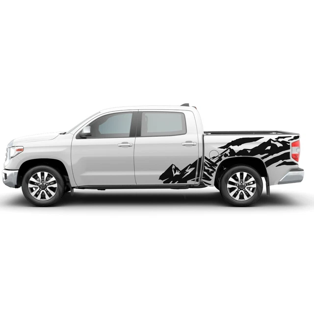 MOUNTAIN DECALS FOR Toyota Tundra TRD Pro SR SR5 hills sticker kit tail ...