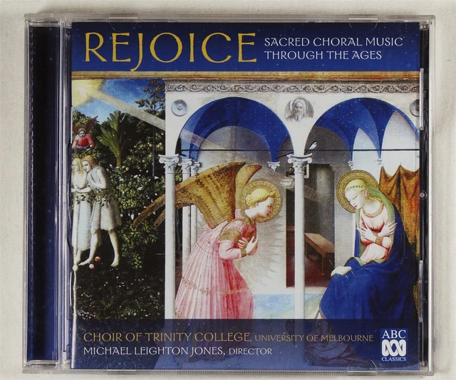 REJOICE SACRED CHORAL Music Through The Ages Trinity College (CD, 2002 ...