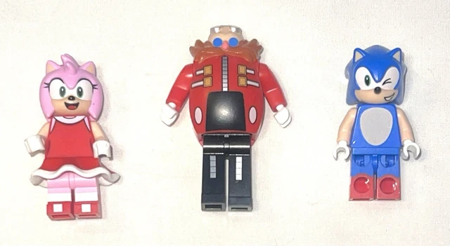 LEGO SONIC THE Hedgehog Dr. Eggman (Ivo Robotnik) Amy Rose 76993 ...