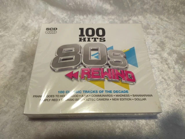 100 HITS 80S Rewind CD - 100 classic tracks of the decade - New and ...