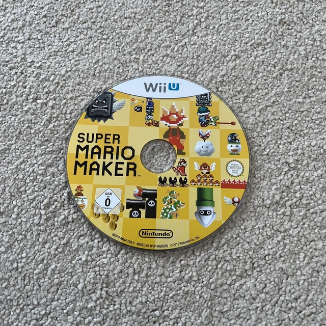 NINTENDO WIIU SUPER Mario Maker Game - No Box £5.00 - PicClick UK