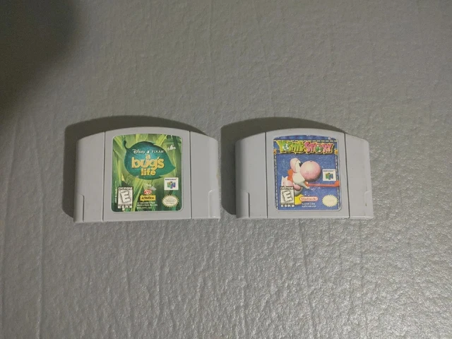 JEU NINTENDO 64 Yoshi's Story + Bugs Life, N64, authentique testé EUR ...