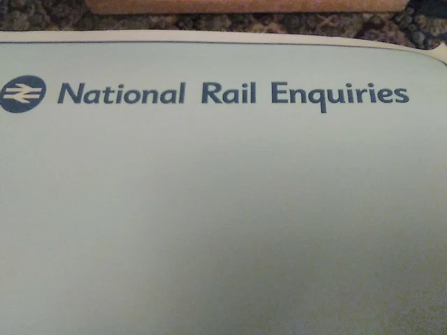 BRITISH RAIL RAILWAY Map Poster BR train map £19.99 - PicClick UK