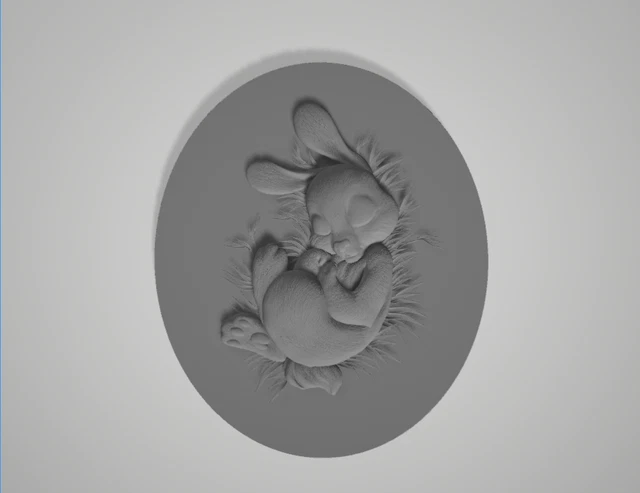 3D MODEL STL File for CNC Router Laser & 3D Printer Horse Herd 2 Pack ...