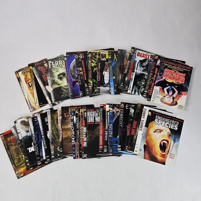 LOTTO 50 DVD film horror slasher Gore B film grindhouse creatura mostro ...