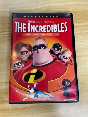 THE INCREDIBLES (DVD, 2005, Widescreen, 2-Disc Collector's Edition) £3. ...