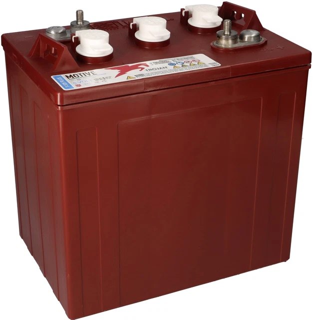 TRAKTIONSBATTERIE TROJAN T-105 Plus 6V 225Ah Deep Cycle ELPT-Anschluss ...