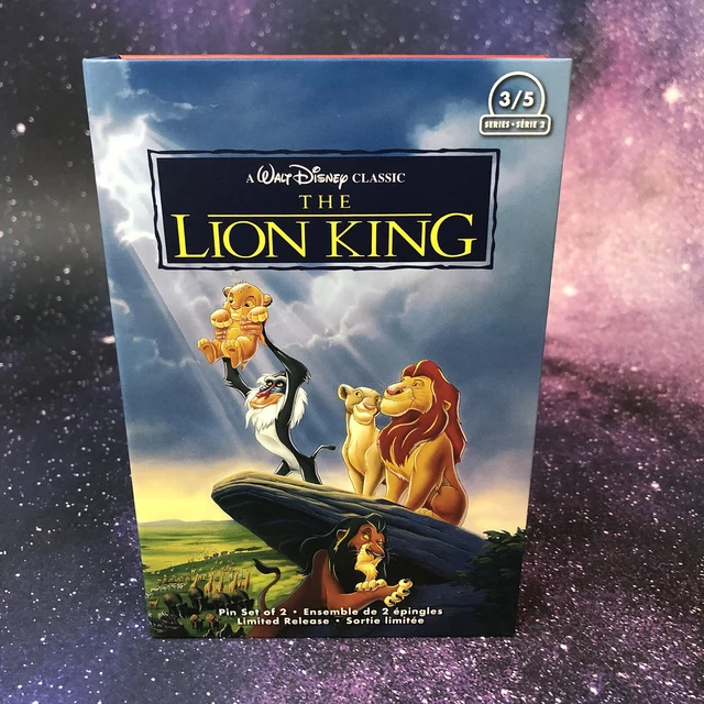 DISNEY VHS PIN Set- THE LION KING- Timon and Pumbaa- Limited Release 2 ...