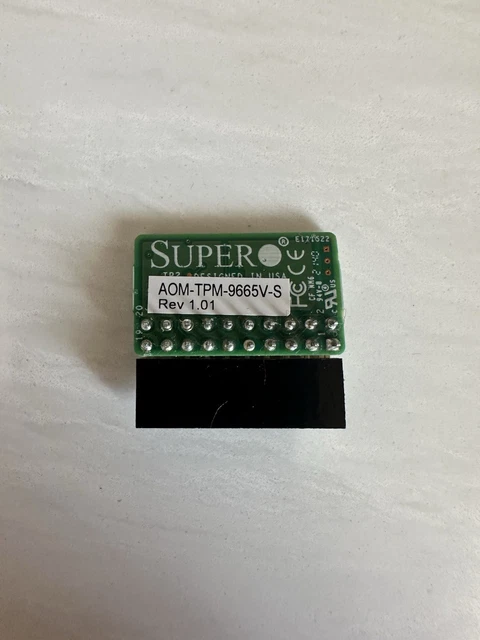SUPERMICRO TPM MODULE AOM-TPM-9665V-S $34.99 - PicClick CA