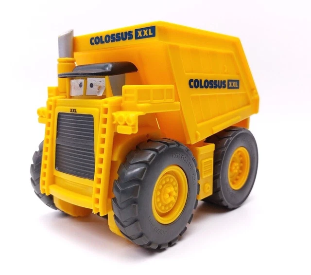 DISNEY PIXAR CARS Micro Drifters Colossus XXL Dump Truck Yellow $65.97 ...
