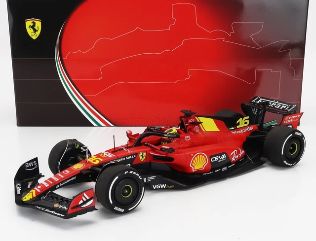 1/18 BBR-MODELS - FERRARI - F1 SF-23 TEAM SCUDERIA FERRARI N 16 4th ...