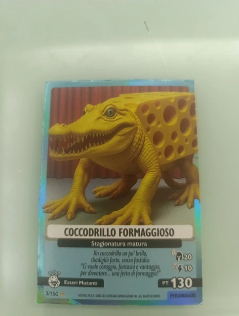 SKIFIDOL ITALIAN BRAINROT UNIVERSO PSICHEDELICO 2025 CARtA N.3 ...
