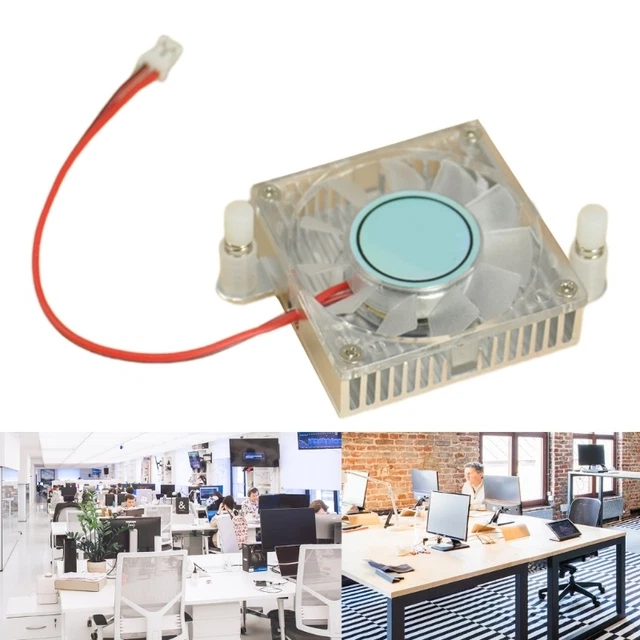 HEATSINK COOLING FAN 5.5cm Hole Spacing 2.0Plug Computer CPU Graphics ...