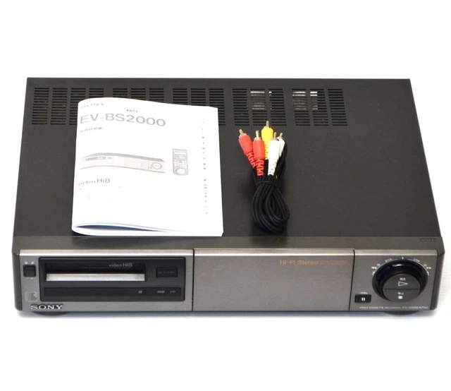 SONY EV-S1500 HI8 Deck Player Recorder Working Analog Video Deck Hi-Fi ...