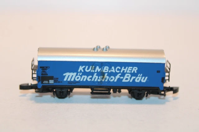 MÄRKLIN SPUR Z mini-club: 8603 Kühlwagen Kulmbacher Mönchshof-Bräu (1), ohne OVP EUR 10,50 ...