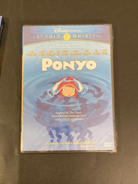 HAYAO MIYAZAKI'S PONYO - Disney/Studio Ghibli DVD *OOP, BRAND NEW ...