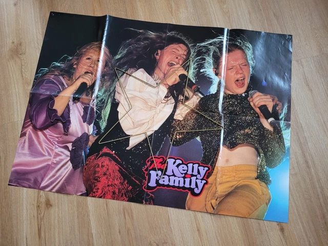 ORIGINAL KELLY FAMILY Poster Kel-Life Paddy MPK Angelo Maite 90er EUR 9 ...