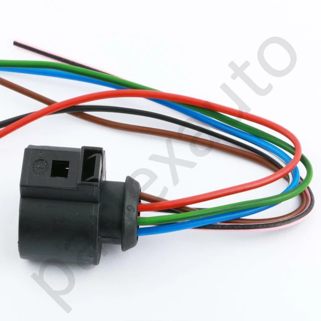 6 PIN THROTTLE Body Connector Plug Socket Wiring Loom For Audi VW ...