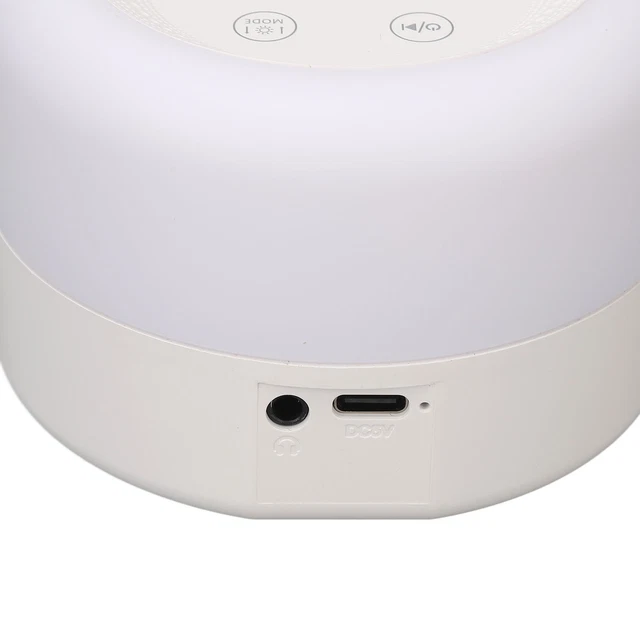 APPAREIL À BRUIT Blanc Lumière Colorée Diverses Musiques USB ...