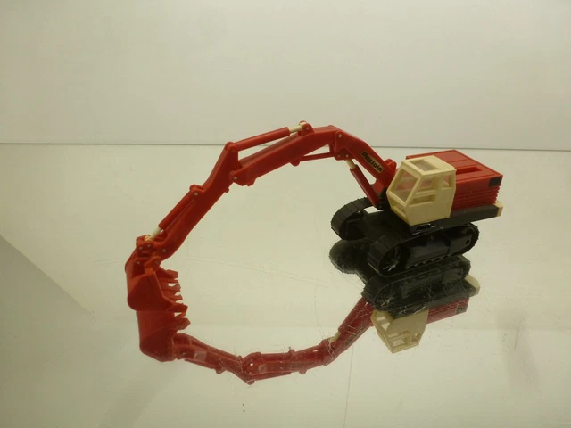 BOURBON 09A POCLAIN Crawler Excavator Bagger Plastic - Rare -1:50/43 ...