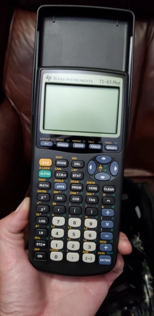 1 TEXAS INSTRUMENTS TI-83 Plus Graphing Calculators With Cable NOS $35. ...