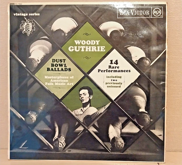 WOODY GUTHRIE DUST Bowl Ballads 1964 Lp Album Rd 7642 £38.15 - PicClick UK